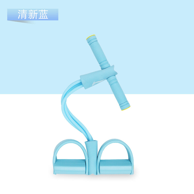 ⭐ Резинка для сопротивления с педалью Li-Ning, помощник для пресса, стройный живот, упражнения для живота, домашний пилатес, веревка для йоги ⭐