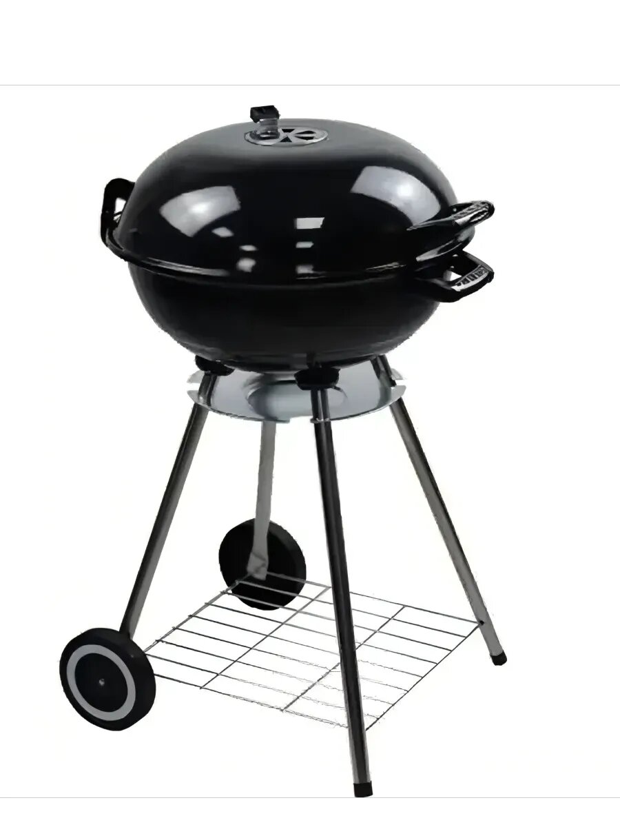 Гриль-барбекю Green Glade AC18 Black, напольный, металл, комбинированный корпус