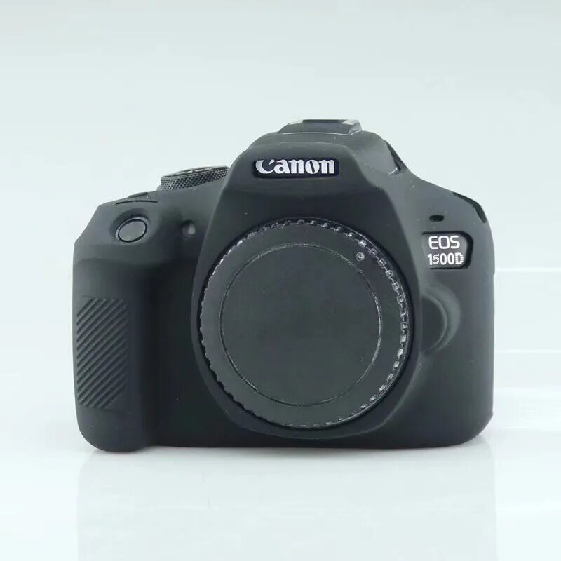 Защитный силиконовый чехол для фотоаппарата Canon EOS 1300D 1500D 2000D Rebel T7 Kiss X90 ультра-тонкая полимерная из мягкого качественного силикона