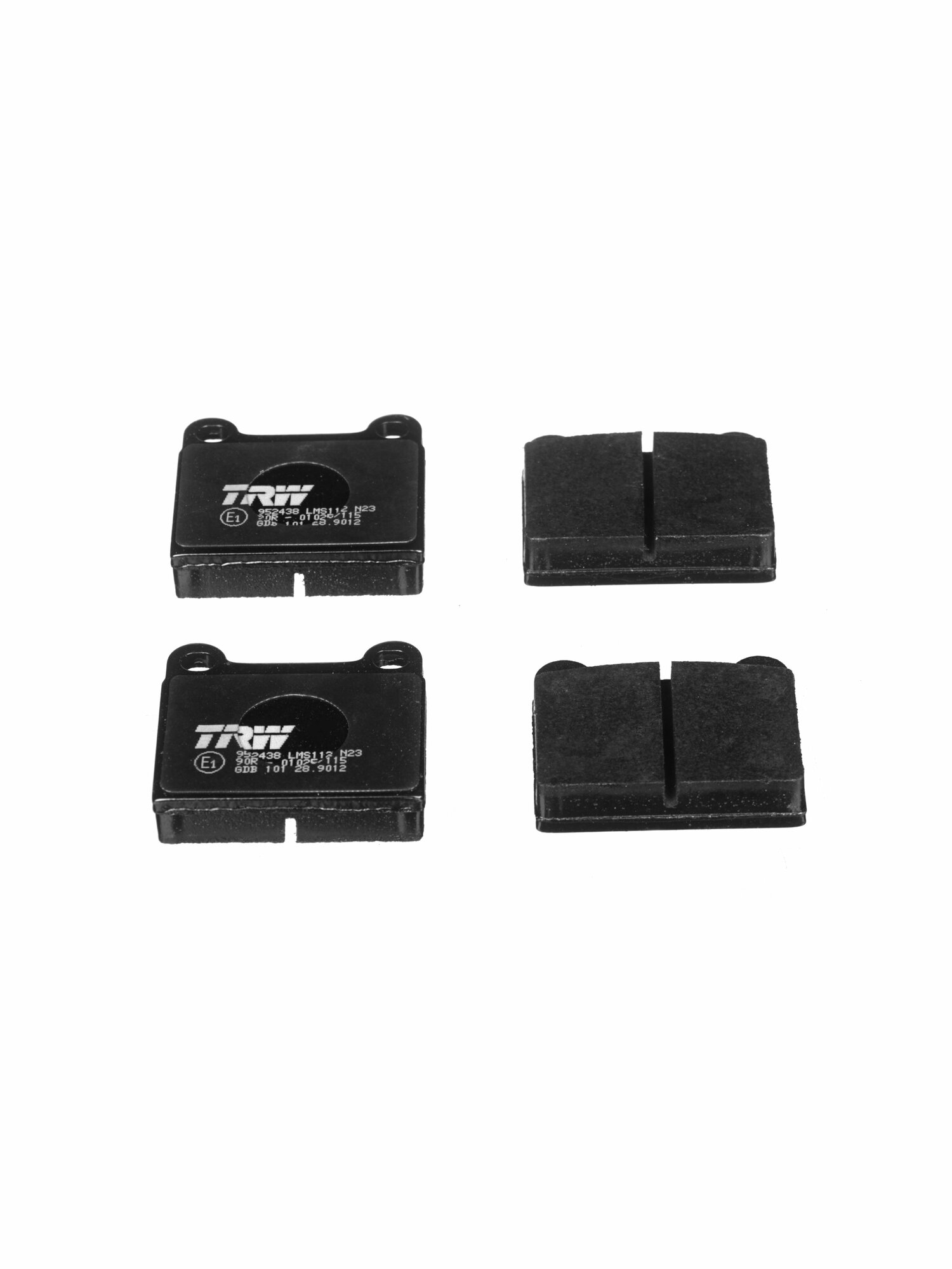 Колодки тормозные дисковые задние TRW (GDB101) COTEC