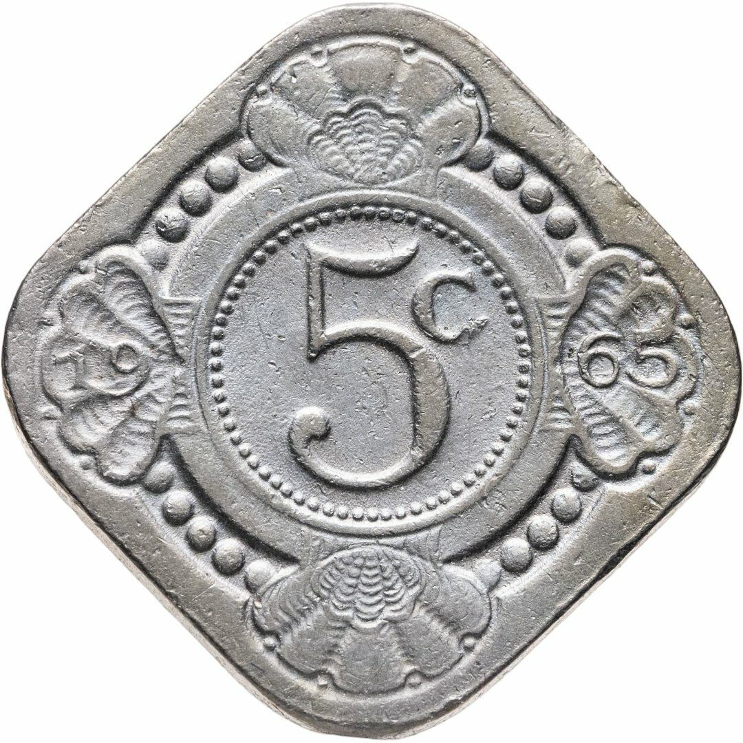 Нидерландские Антильские острова 5 центов (cents) 1965