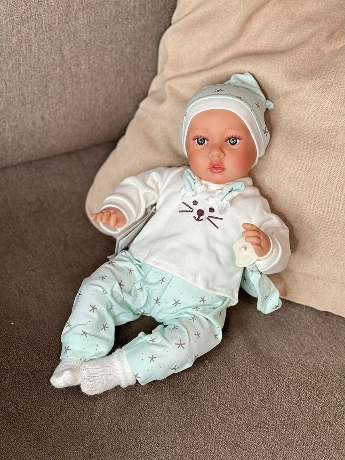 Кукла для девочки 40 см Маленькая Сюзетт мягконабивная (N4010K)