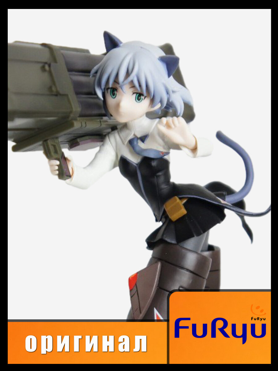 Оригинальная фигурка Sanya V. Litvyak от FuRyu из Strike Witches / Саня В. Литвяк «Штурмовые ведьмы» 23 см