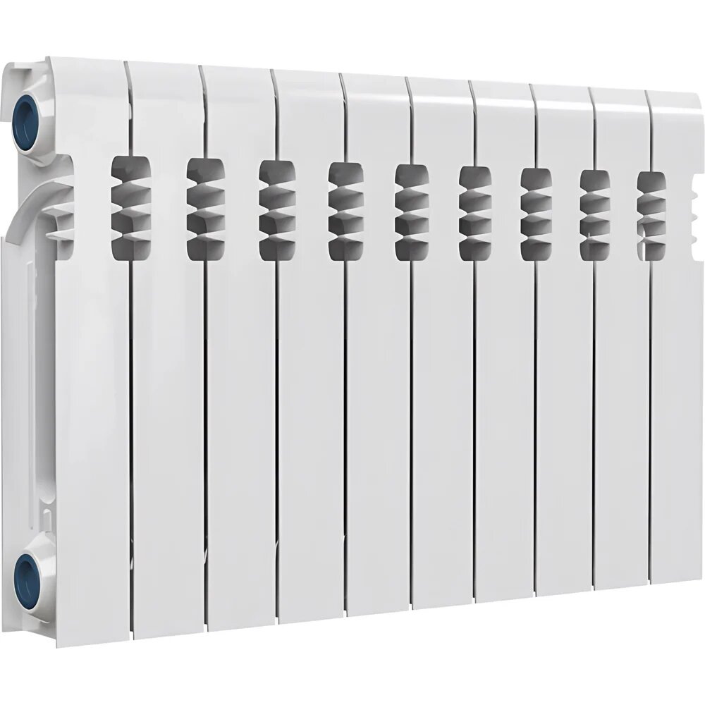 Радиатор чугунный Ogint RAL9016 300 10 секций Qну=840Вт 117-0488