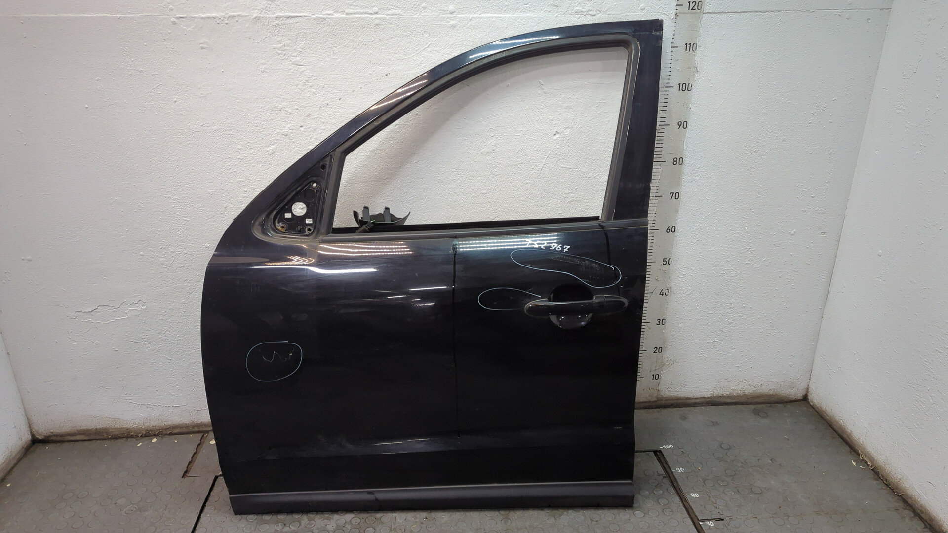 Дверь боковая (легковая) левая передняя Hyundai Santa Fe Б/У