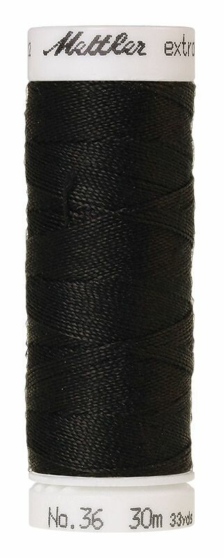 Нить суперкрепкая Extra Stark, Mettler, 30 м, цвет черный.