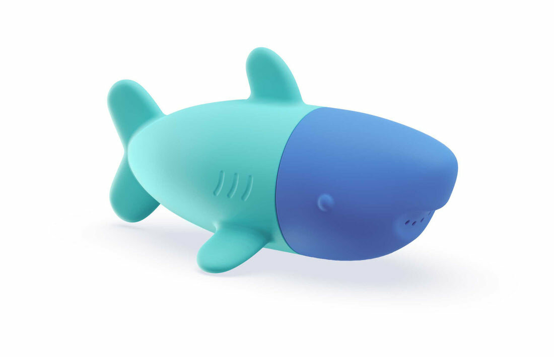 Игрушка для купания Quut - Силиконовая игрушка для ванны Squeezi Shark "Акула", 0+ лет - Кют 174264
