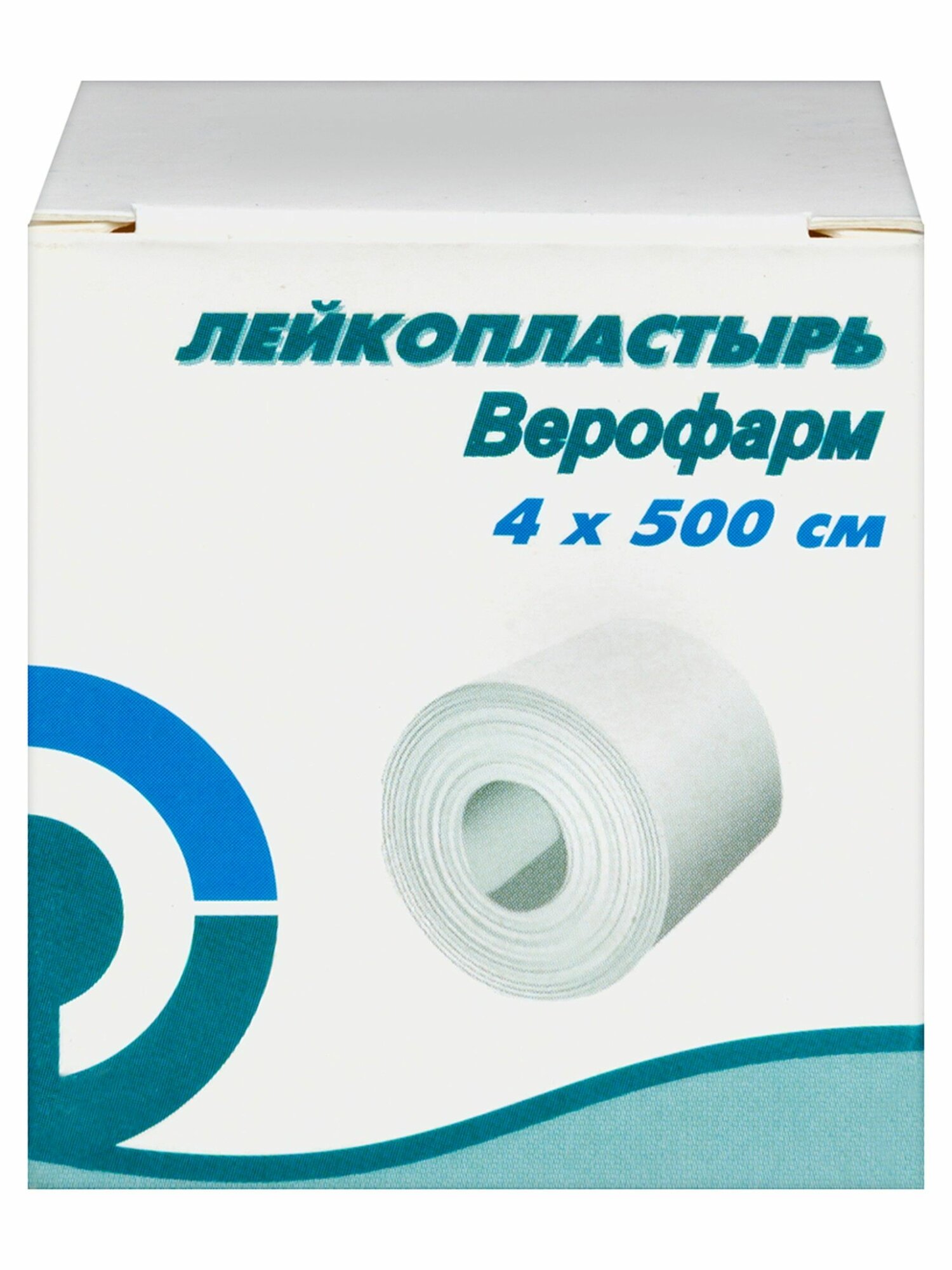 Пластырь Верофарм катушка 4смх500см (карт уп)