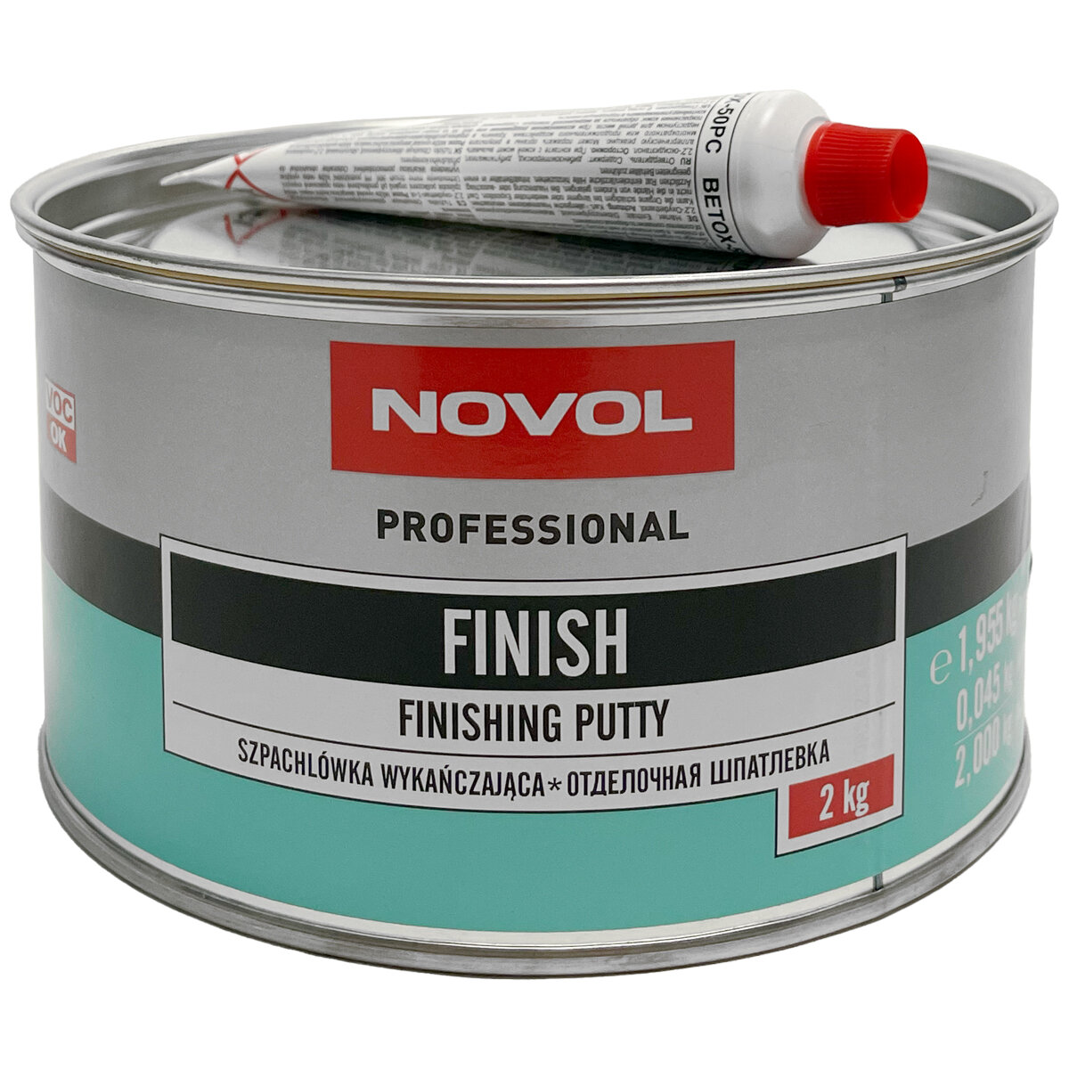 Шпатлевка финишная FINISH NOVOL (2кг)
