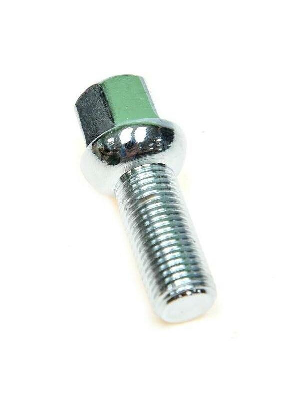 Болт М14*30*1,5 колесный С17 Хром Сфера