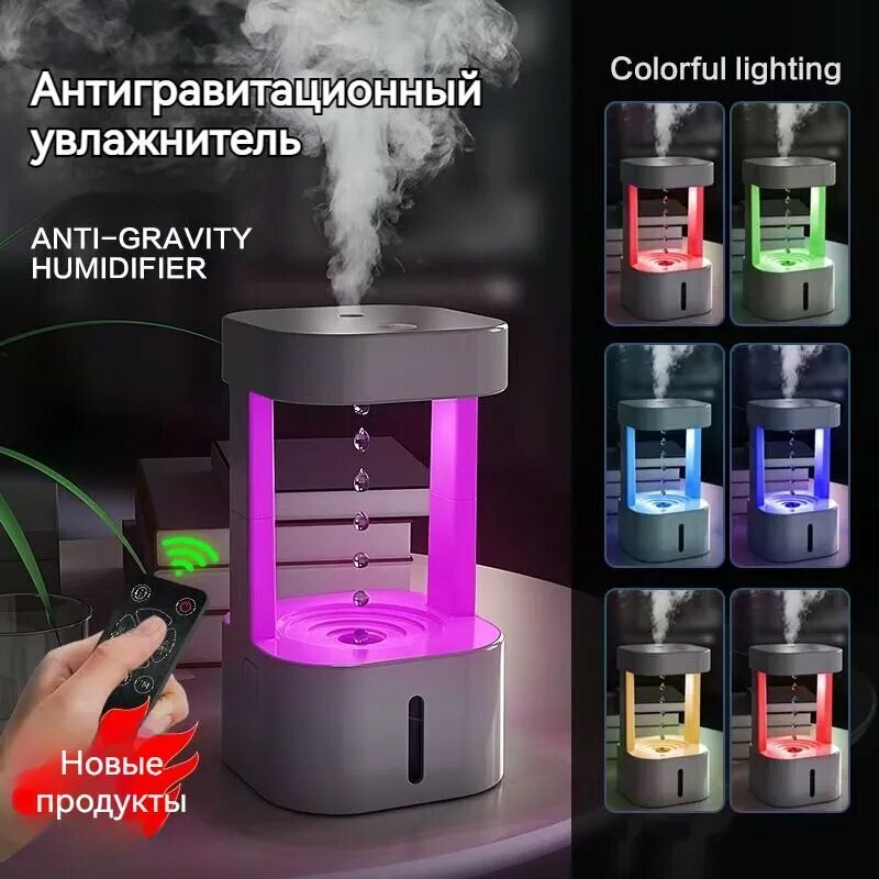 Увлажнитель воздуха увлажнитель антигравитационный, белый