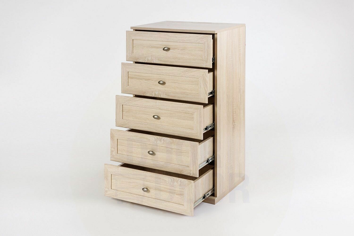 Комод Sherlock 6, Дуб Сонома, 60х104х44 см.