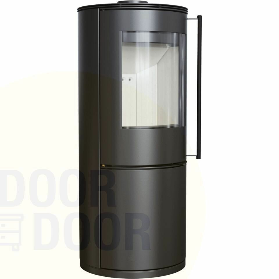 Печь дровяная Kratki KOZA/PICARD, Сталь, черный, 51,8x126,1x51,8 см.