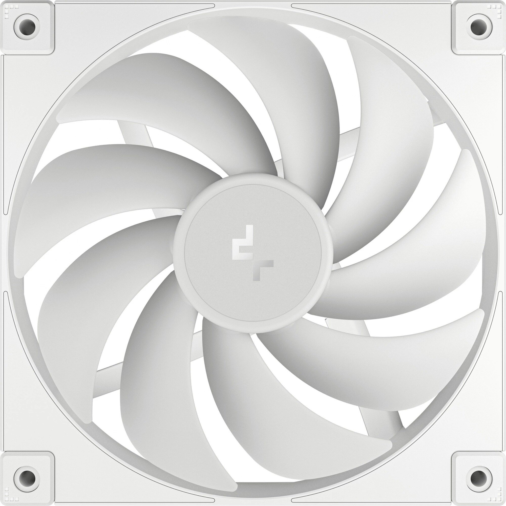 Вентилятор для корпуса Deepcool FD14 R-FD14-WHNPN1-G белый 140мм 1650rpm 25.6дБ 4-pin