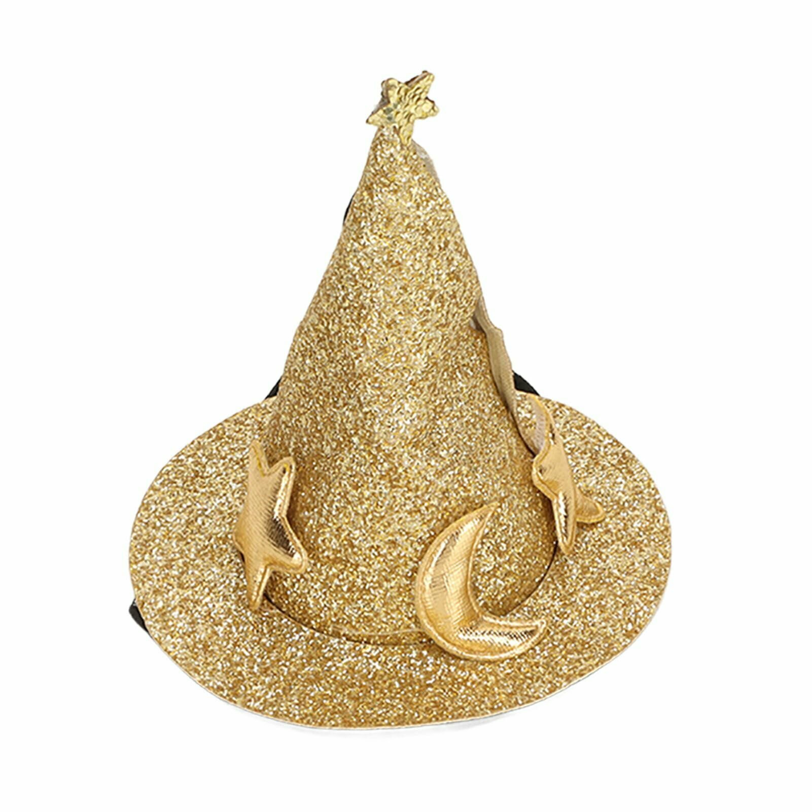 Шляпы для маленьких животных с узором в виде звезд и луны на фоне хомяков, с регулируемым ремешком на подбородке, для черепах, ящериц и гекконов, золотые.