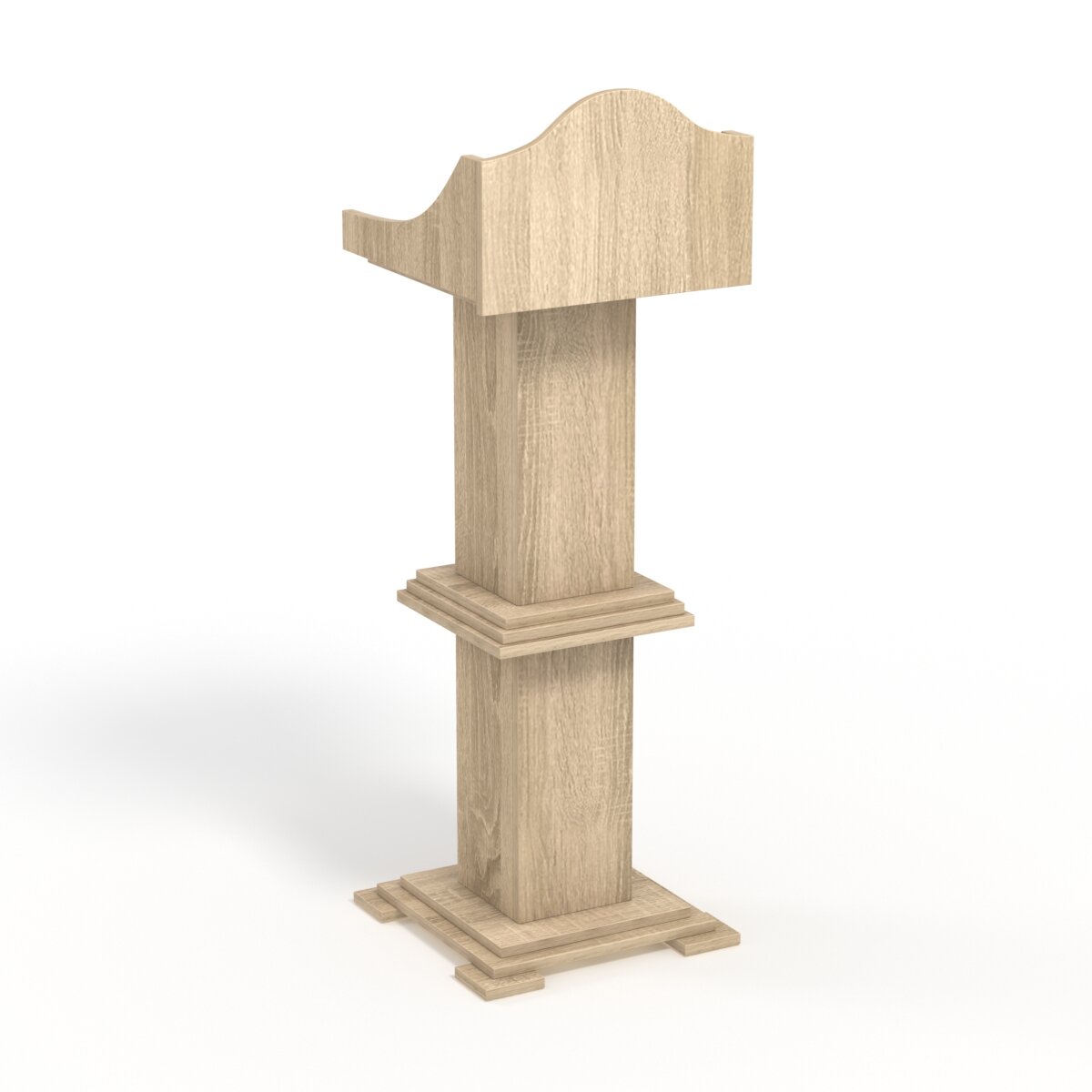 Трибуна "диктор" №51, Дуб Сонома. Производитель товара - компания Westcom.