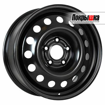 Диски штампованные ТЗСК Skoda Octavia 6.5х16/5х112 D57.1 ET50.0, Черный