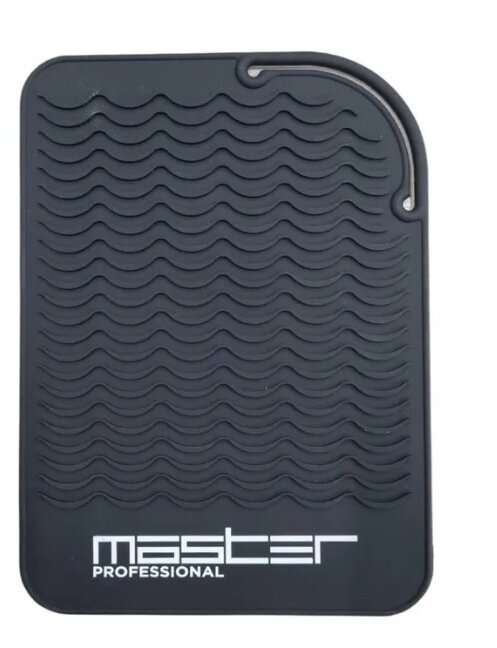 Термоковрик силиконовый MASTER. Термозащитный (до 250С) чехол коврик 225 х165 мм для горячих инструментов для плоек для утюжков
