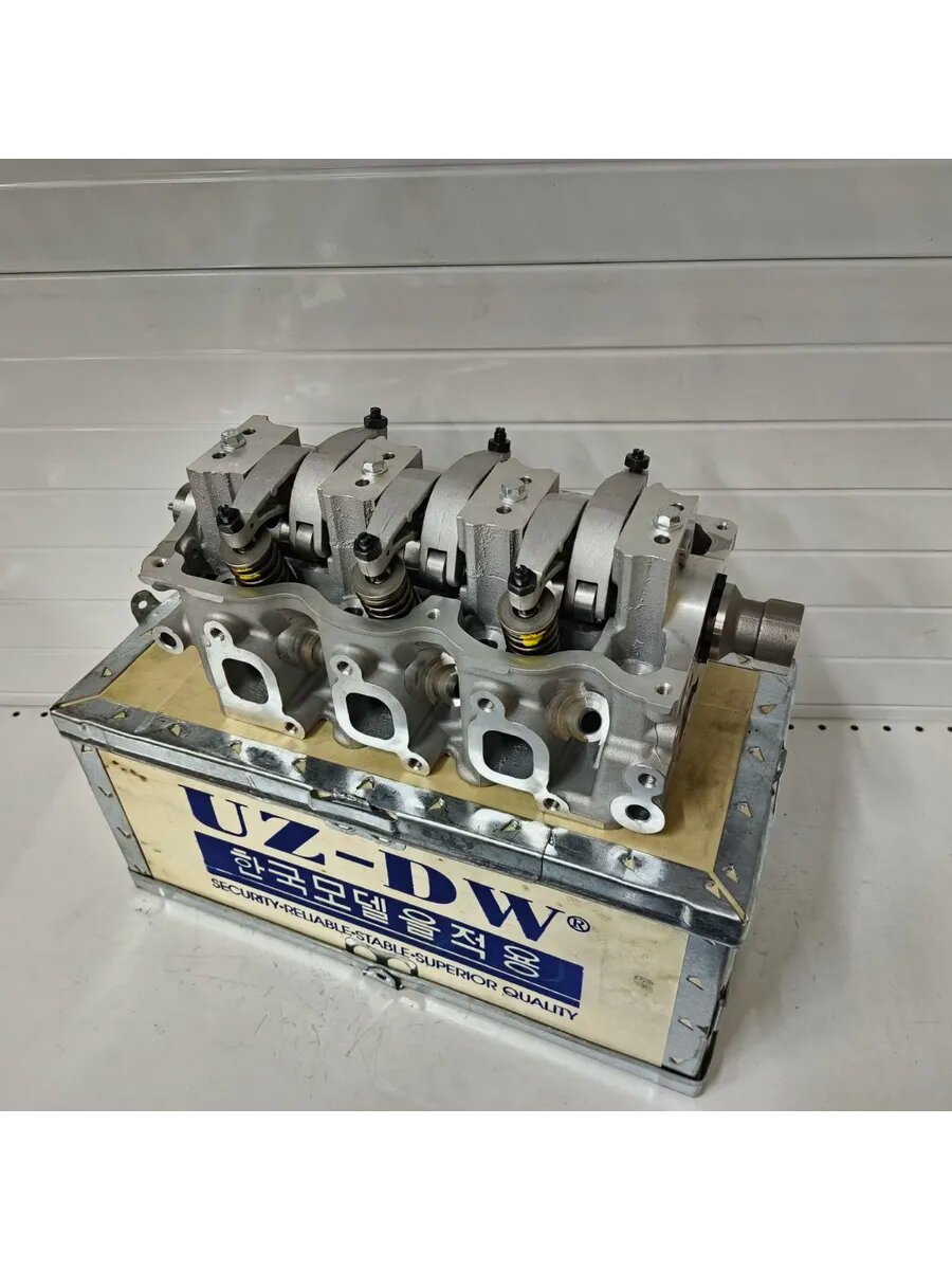 Головка блока (ГБЦ) Дэу Матиз/Шевроле Спарк 0.8 F8CV (1 ось рокеров) в сборе