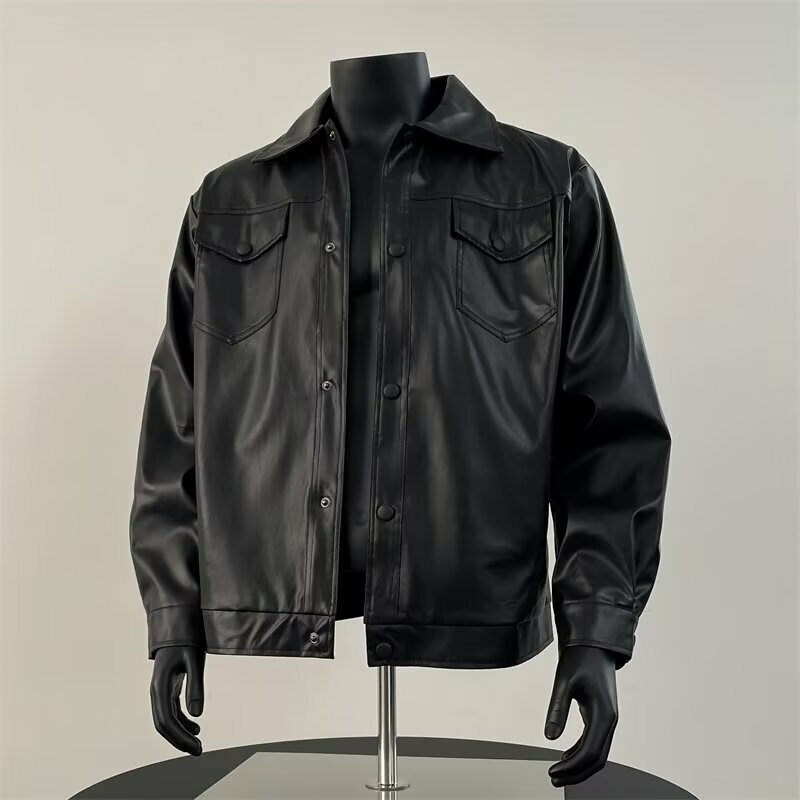 Куртка кожаная