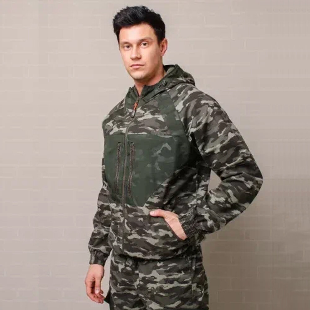 Костюм Пилот Твил Черный Тигр 56-58/182-188