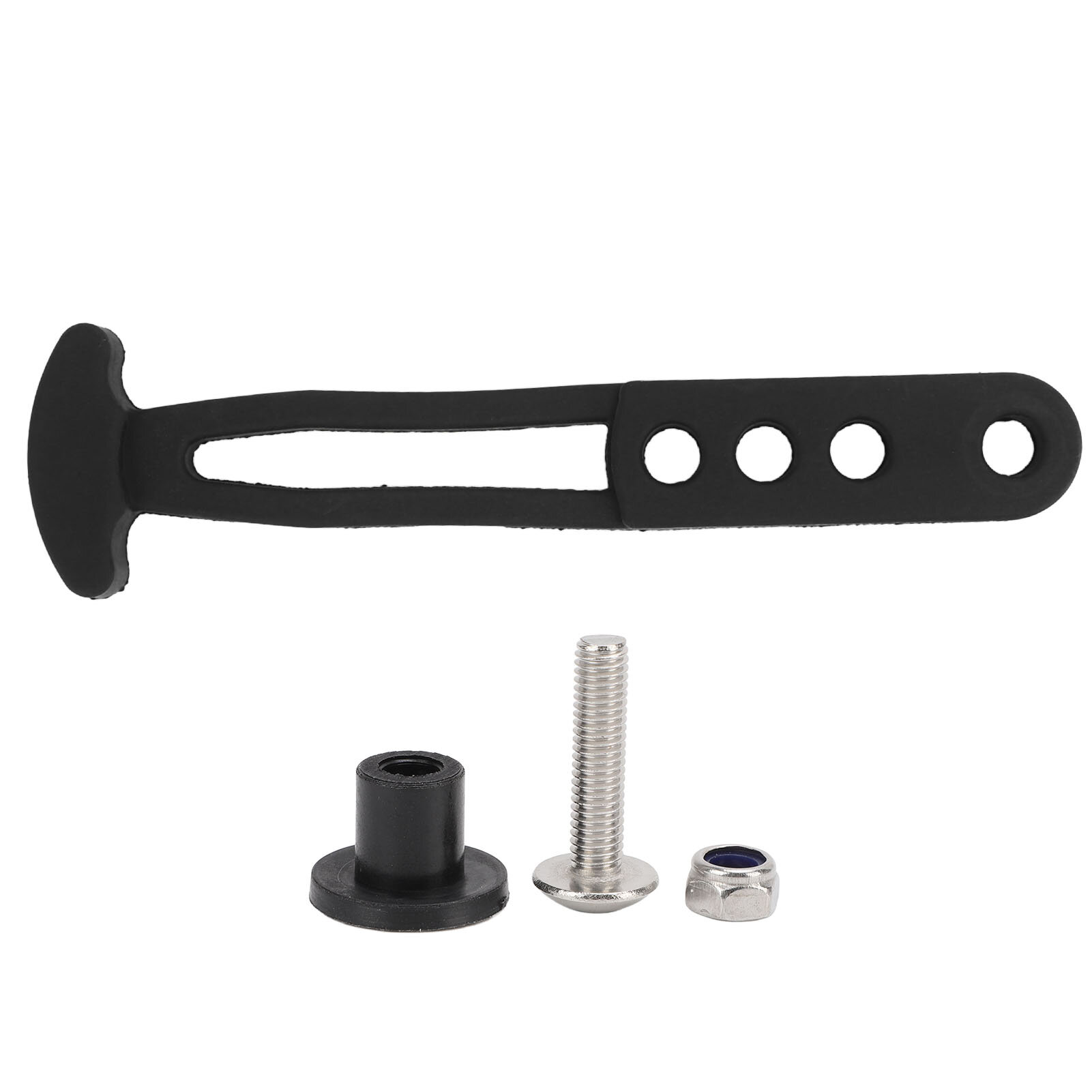 Телескопическая Лестница Для лодки Резиновый Ремень Морская Надежная Фиксирующая Защелка для Понтона Крыши Яхты RV 2 3 4 Ступени Регулируемые Отверстия