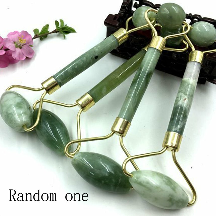 TO Natural Jade Roller Face-lifting Facial Massager Facial Beauty Bar Jade Push