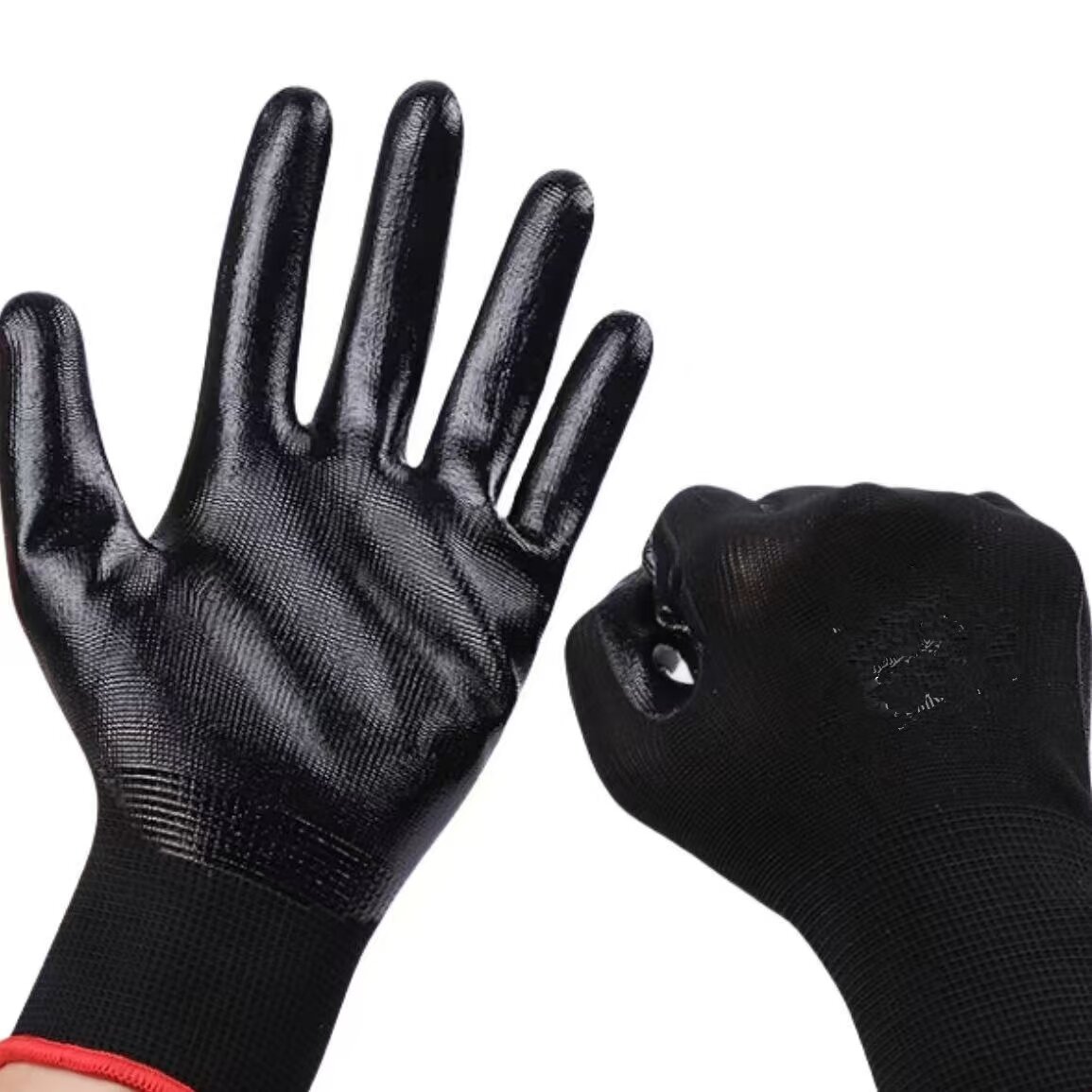 Защитные перчатки / полиуретановые (обливные) / строительные / рабочие / садовые Manipula(Микропол) TPU-12