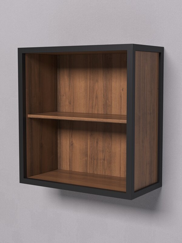 Антресоль А-01 "стронг" в стиле лофт, Орех. Производитель товара - компания Westcom.