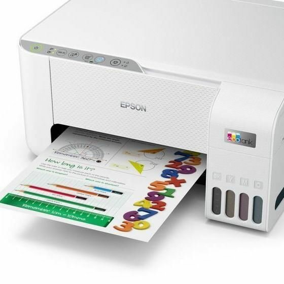 Принтер Epson L3256, 3-в-1, струйный, фронтальные емкости для чернил