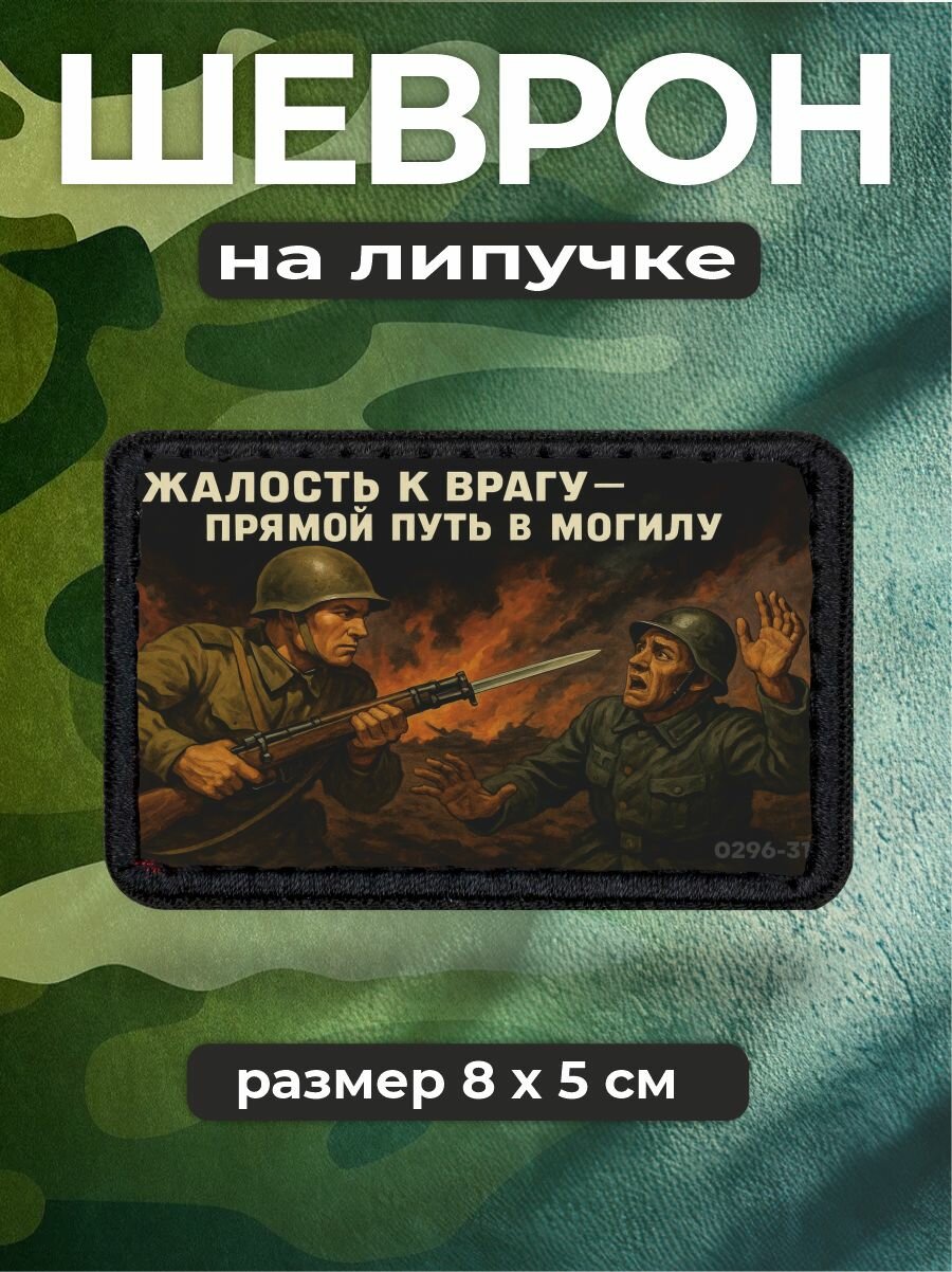 Шеврон на липучке военные