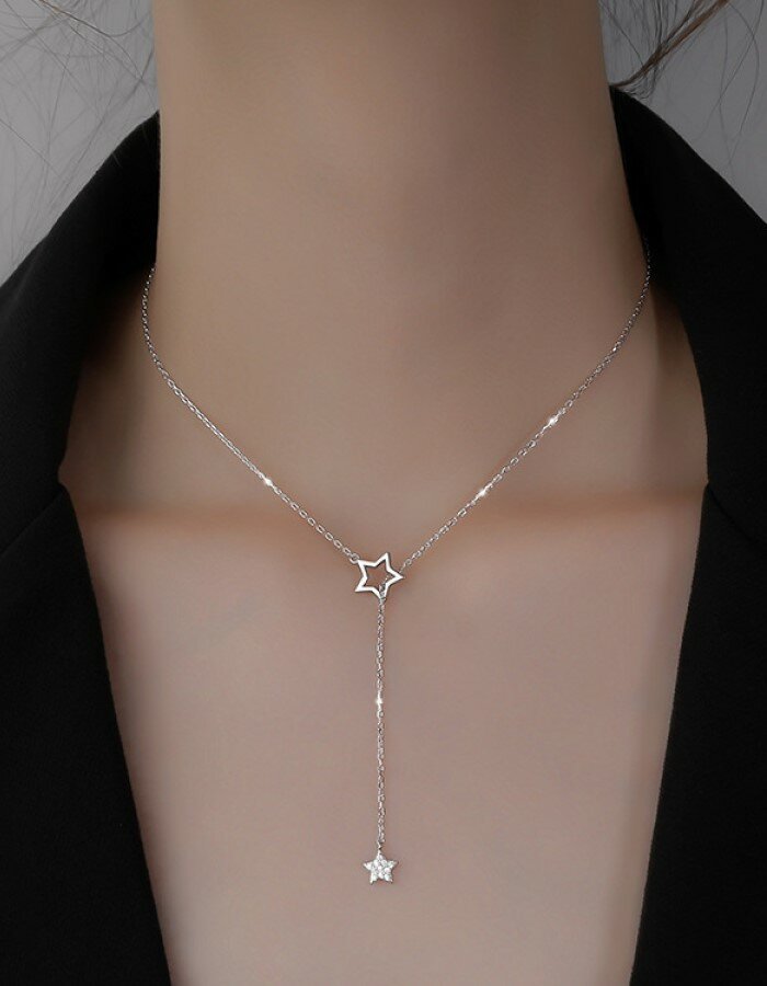 Колье, циркон