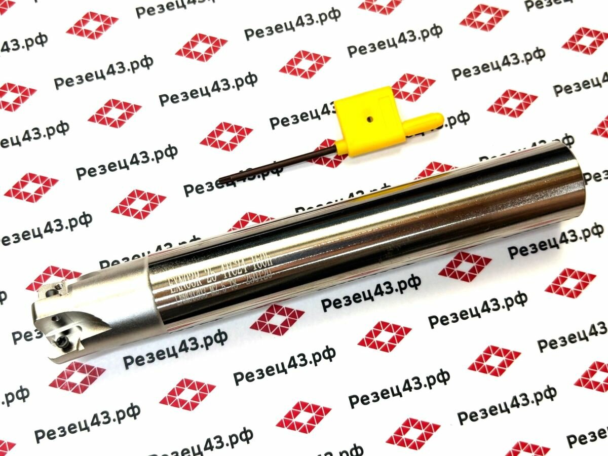 Фреза концевая EXN03R-C24-25-160-4T под сменные пластины, в пластиковом кейсе