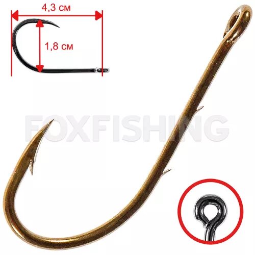 Крючки Vmc 9291 Bz 4/0 (10шт.)