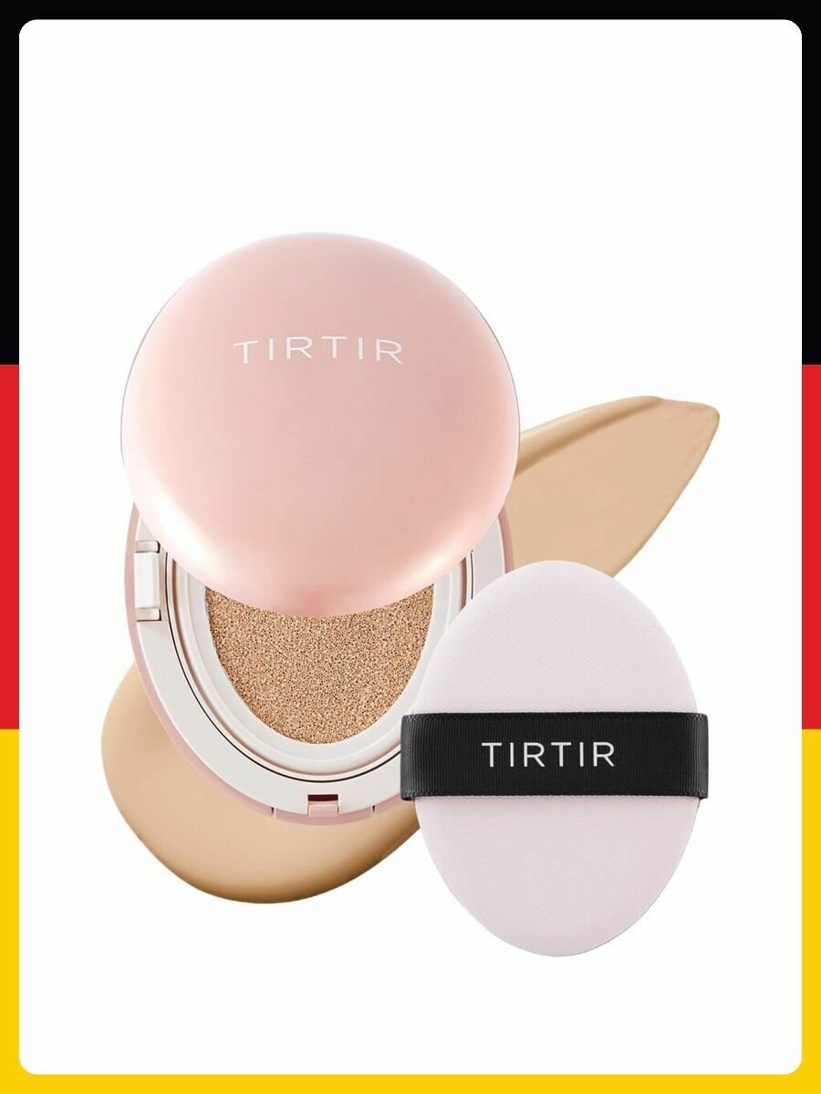 Тональный крем-кушон TirTir Mask Fit All-Cover Mini Cushion, 4,5 г 21N Ivory