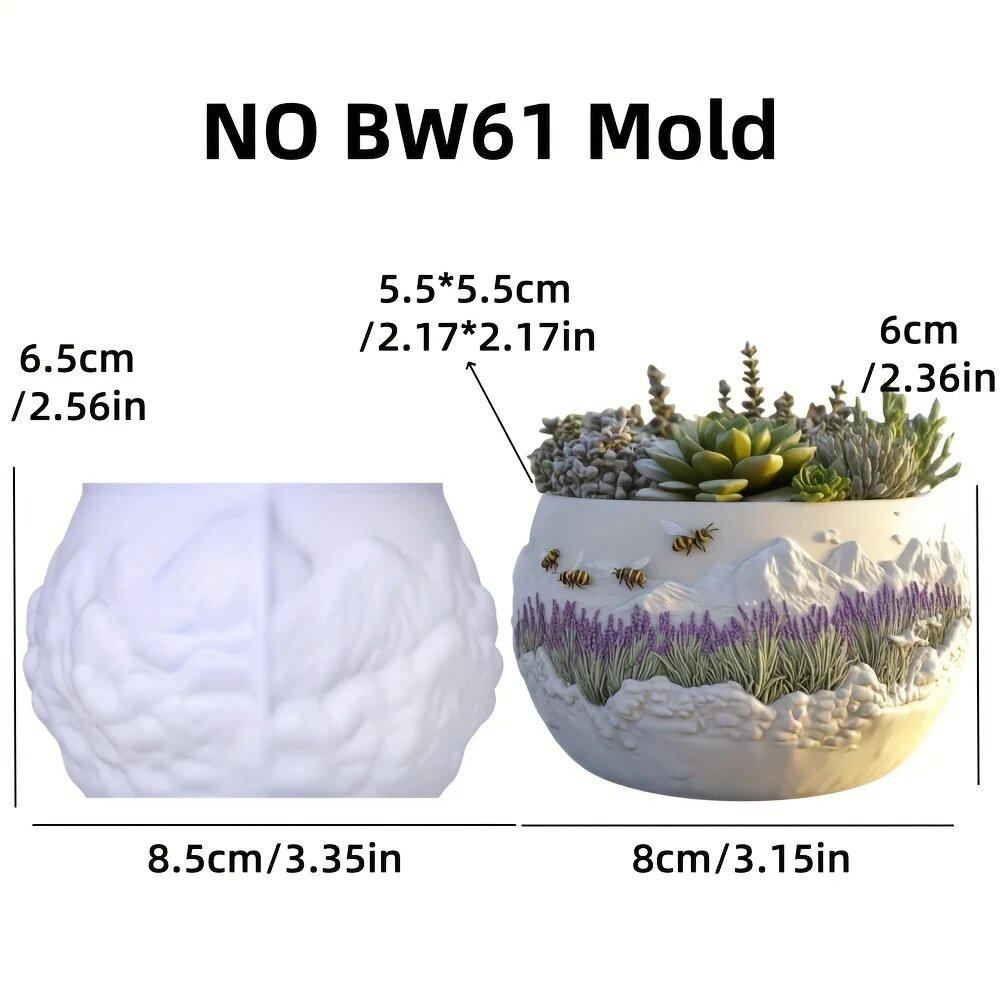 Формы для отливки "Город ветряной мельницы", силикон NO BW61 mold