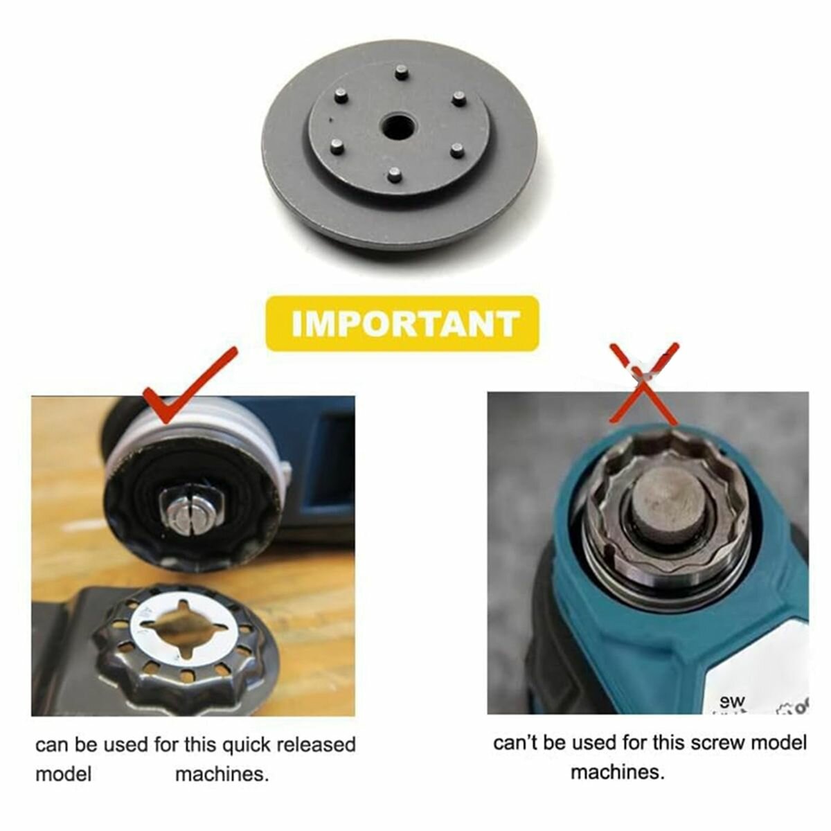 Адаптер Для Осциллирующего Инструмента, Переходник Для Осциллирующего Инструмента Starlock