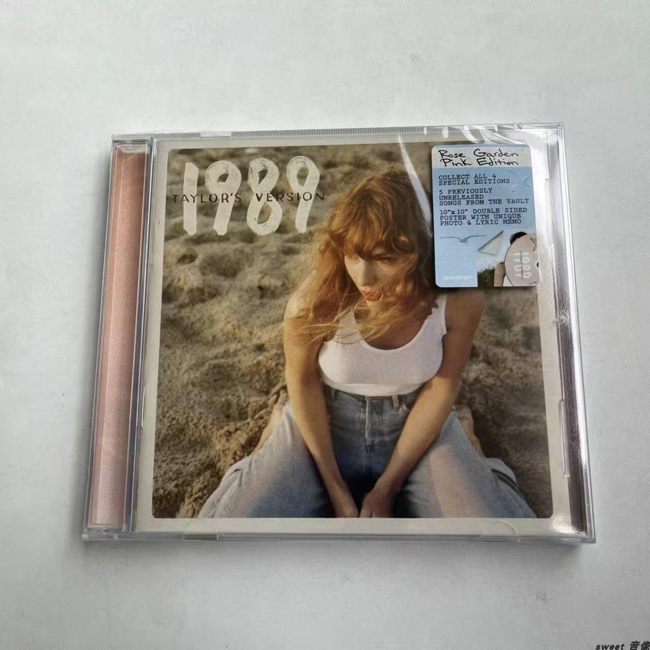 CD Альбом Тейлор Свифт 1989 Taylor's Version розовый сад Розовая версия