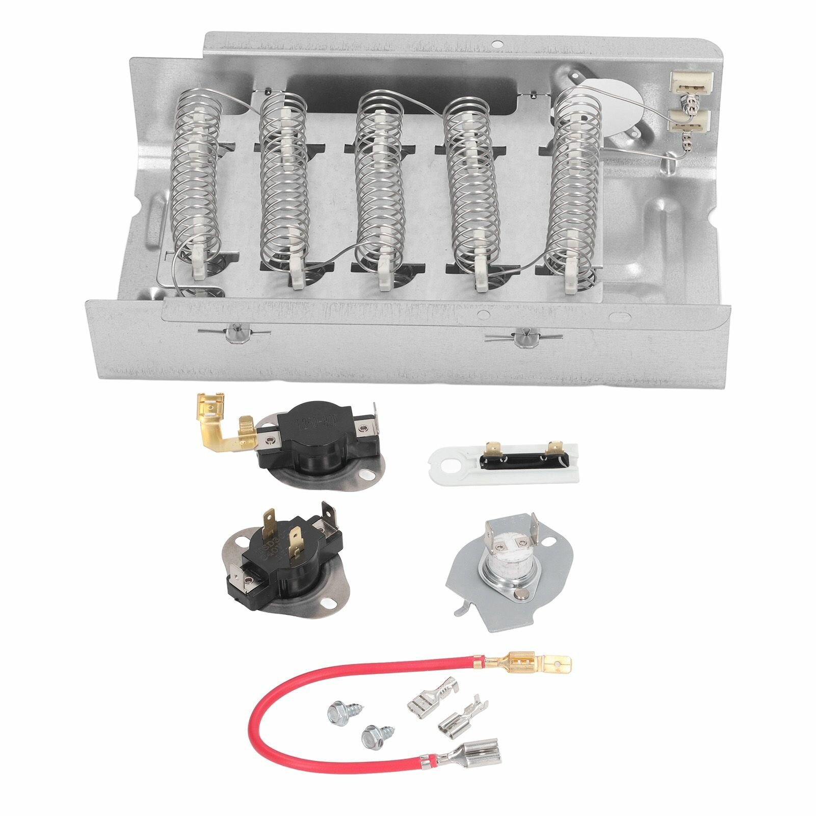Комплект нагревательного элемента сушильной машины, термостат, замена детали термопредохранителя для нагревателя сушильной машины