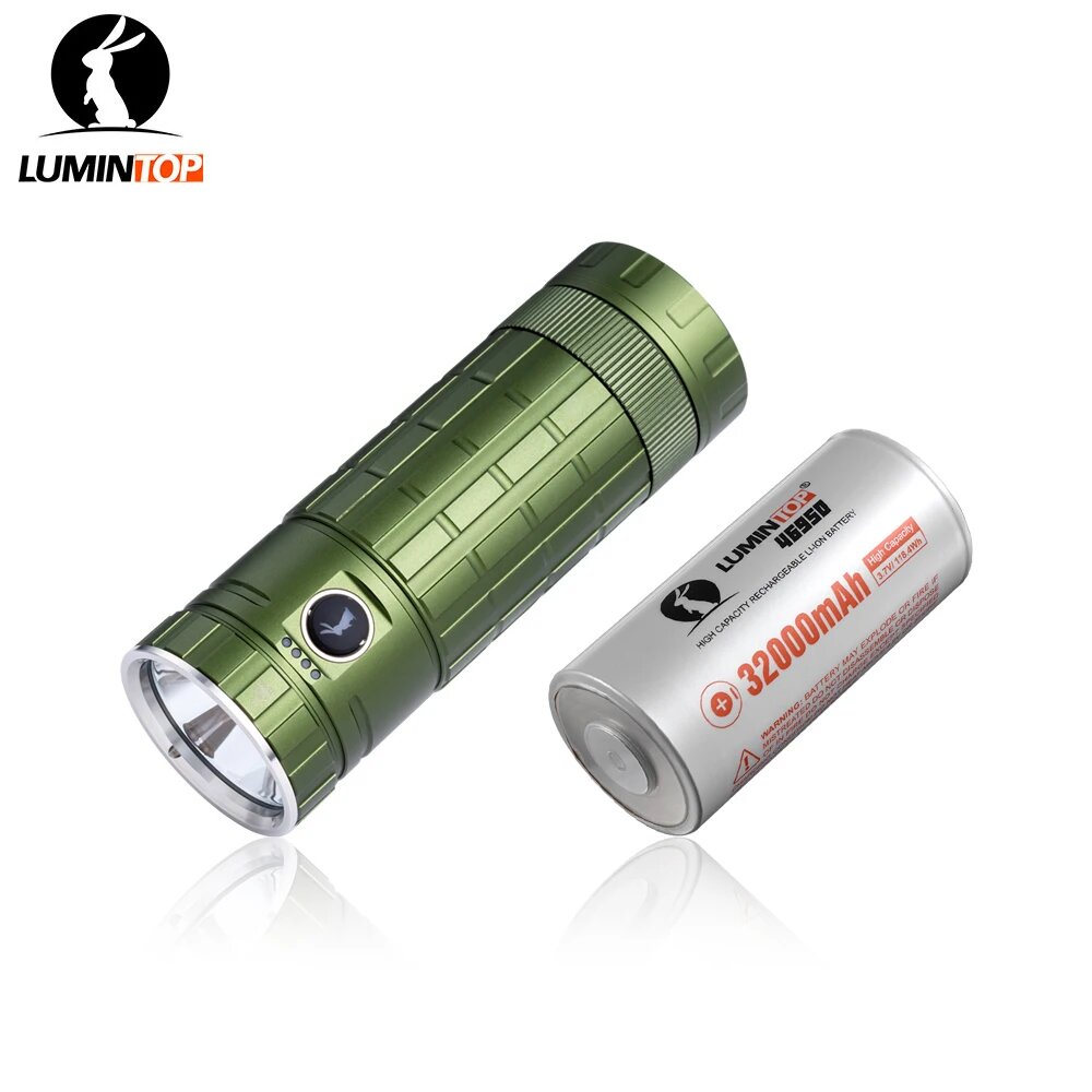 Lumintop DF2 SFT40 перезаряжаемый фонарик 1600 люмен Green