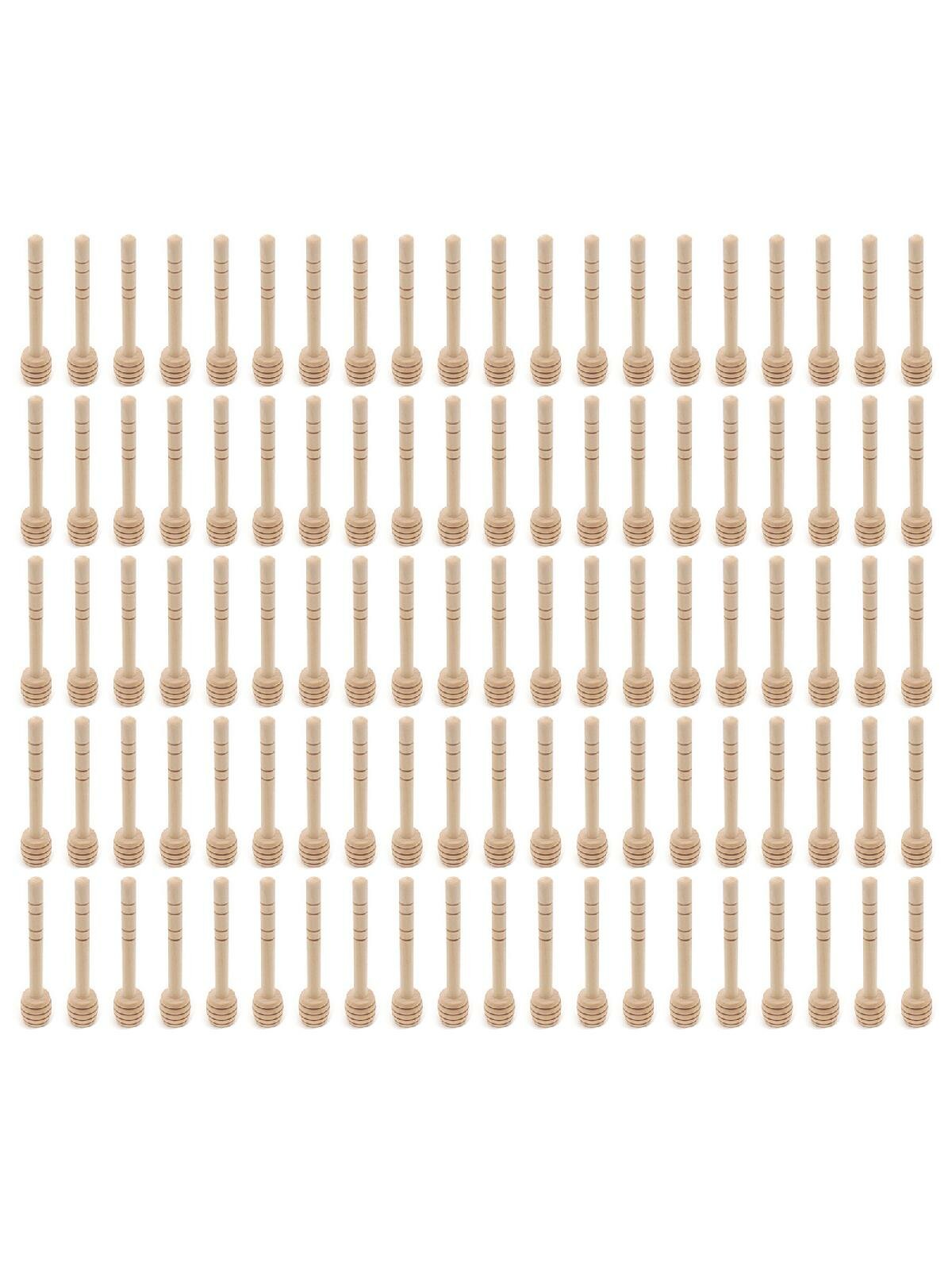 Ложки для меда, палочки для меда, многоразовые, ложки для перемешивания меда, деревянные, 2 размера, выберите для банки с медом