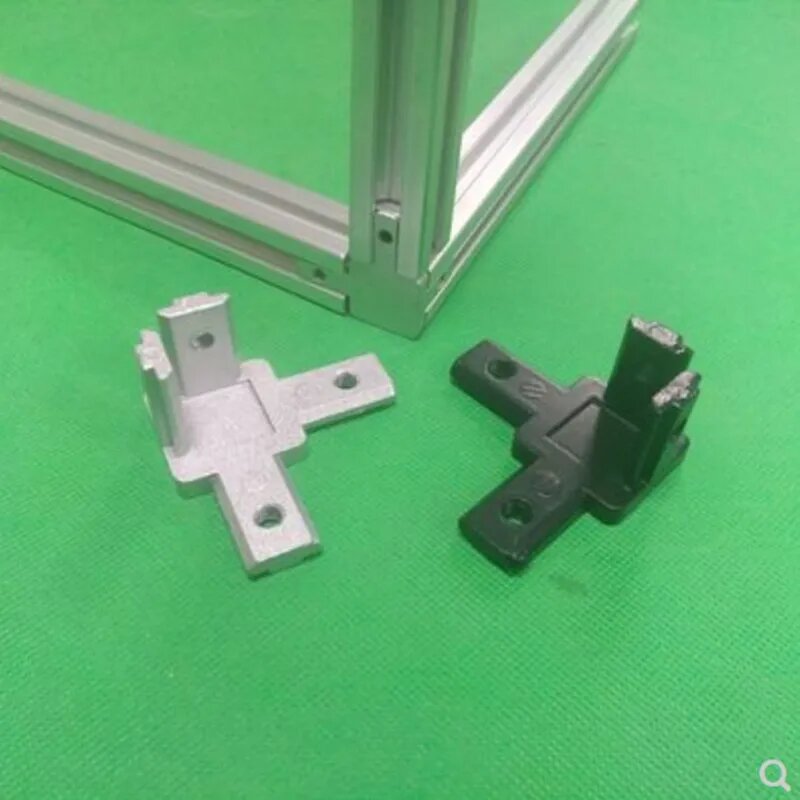 Угловые кронштейны ZFhong для алюминиевого профиля 10 шт. 3030 sliver