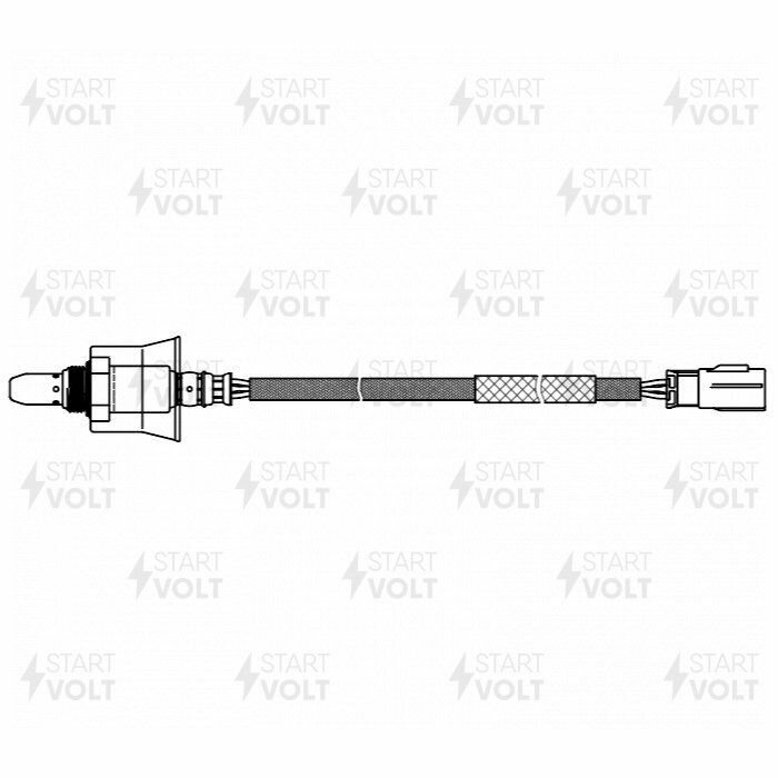 STARTVOLT датчик кислорода TOYOTA RAV 4 (18-) 2.0I/2.5I до катализатора VSOS1924