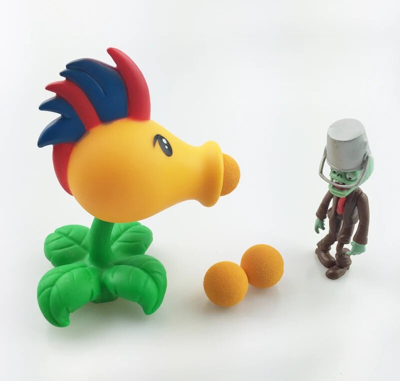 Фигурка Plants vs Zombies Peashooter Bandai, Зеленый, Цвет: 10