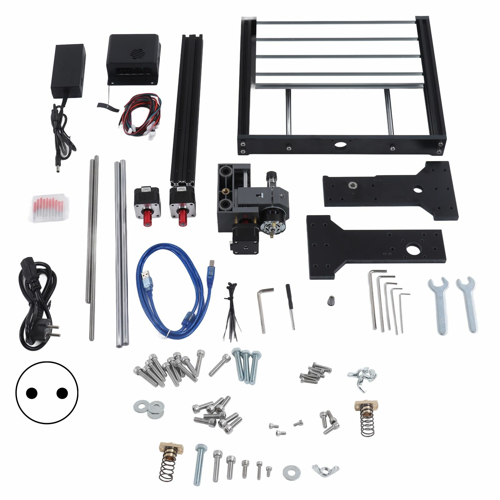 3-осевой гравер ЧПУ GRBL для дерева 100-240V