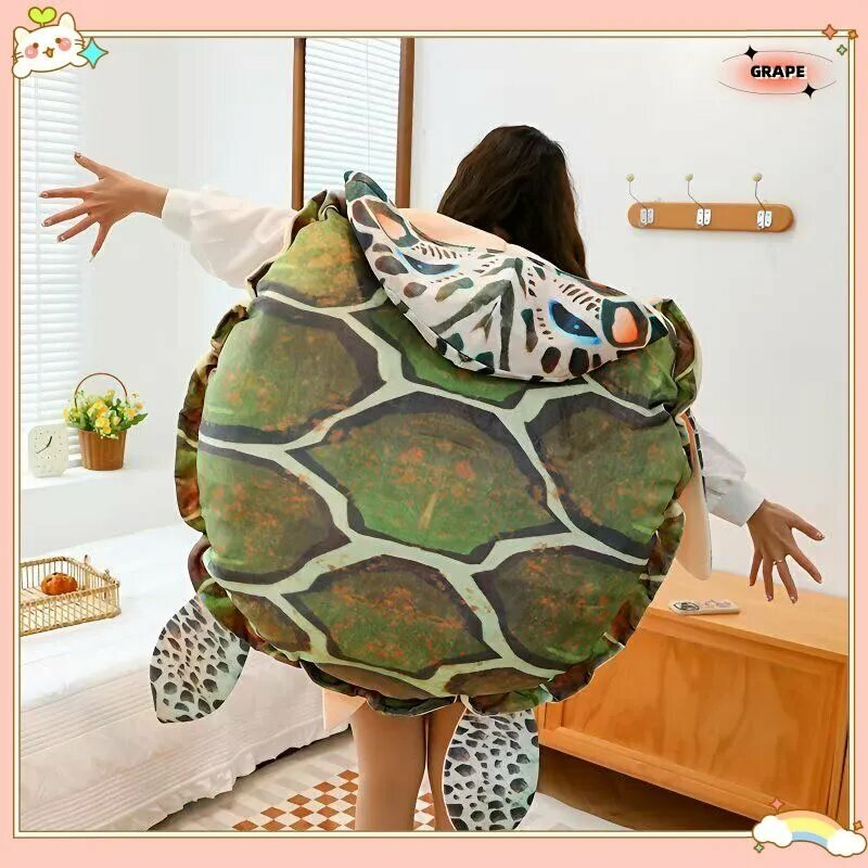 Гигантская черепаха носимая подушка из панциря черепахи 100 см