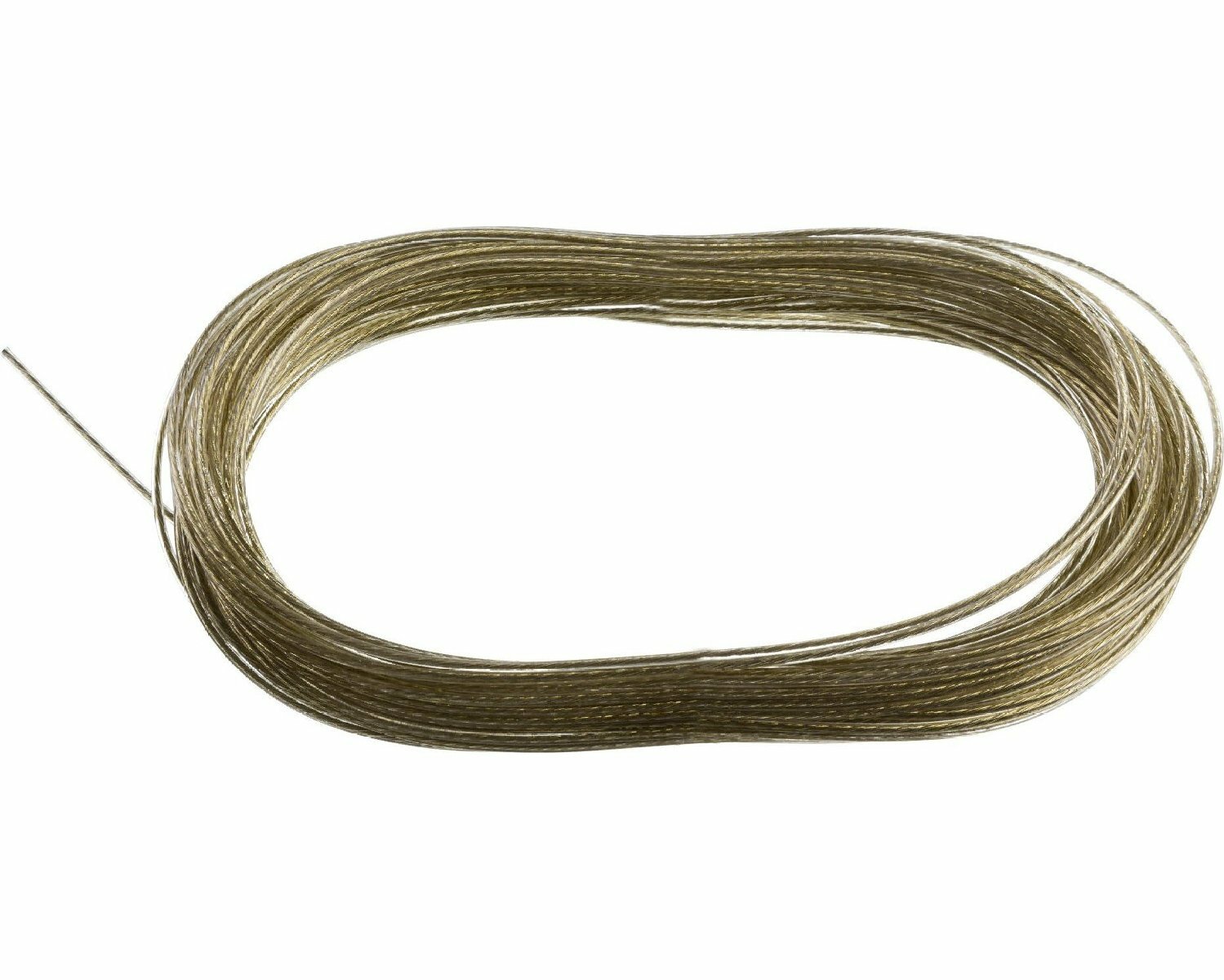 Хозяйственный трос STAYER 20 м диаметр 2 мм стальной сердечник в прозрачной ПВХ оболочке разрывное усилие 80 кг