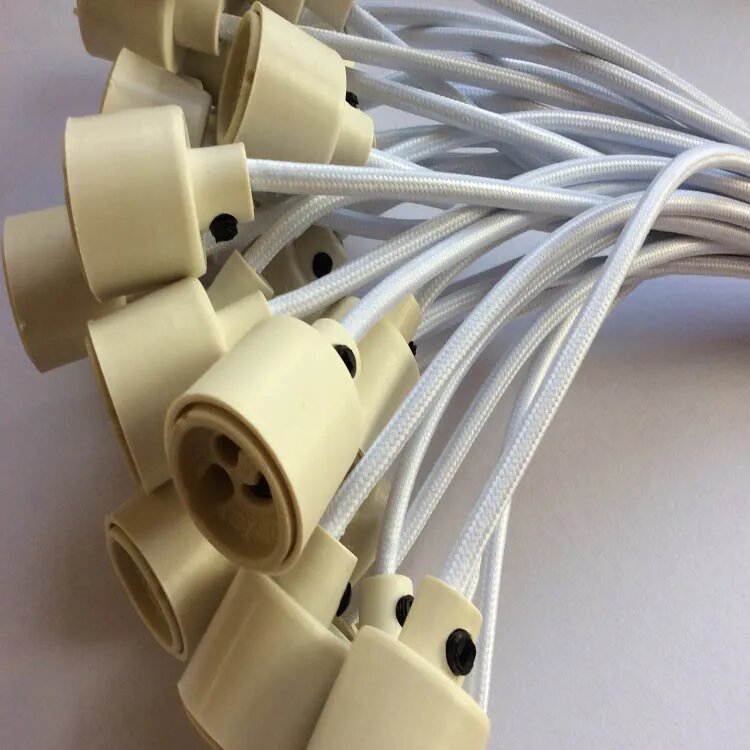 Fuyao GU10-01 пластиковый патрон для ламп Белый, White