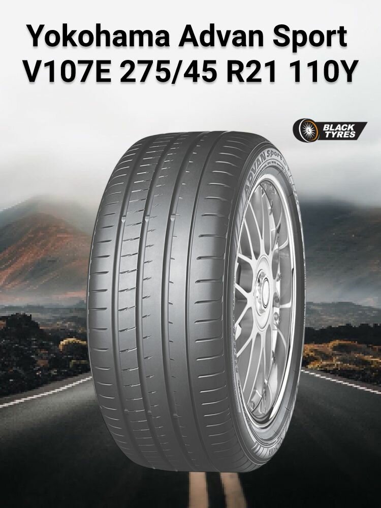 Шины летние Yokohama Advan Sport V107E 275/45 R21 110Y