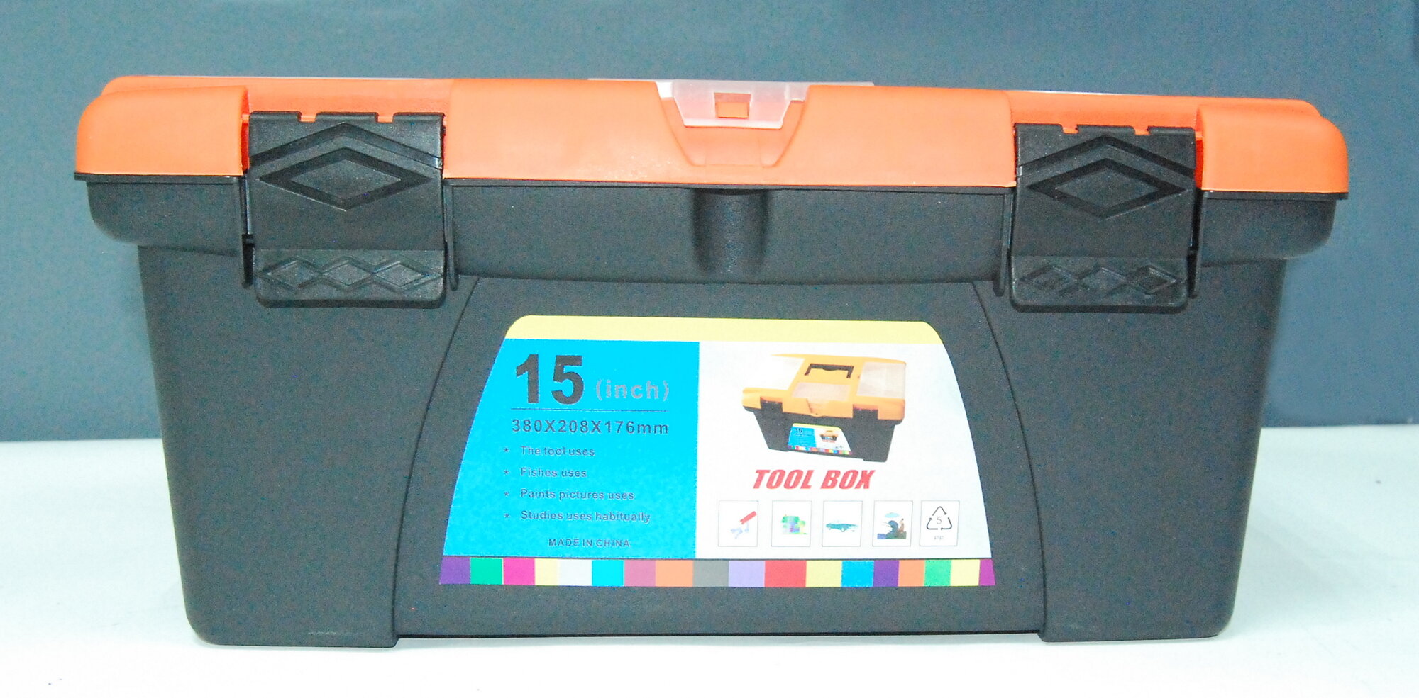 Кейс универсальный для хранения, 380мм х 208мм х 176мм, с ручкой